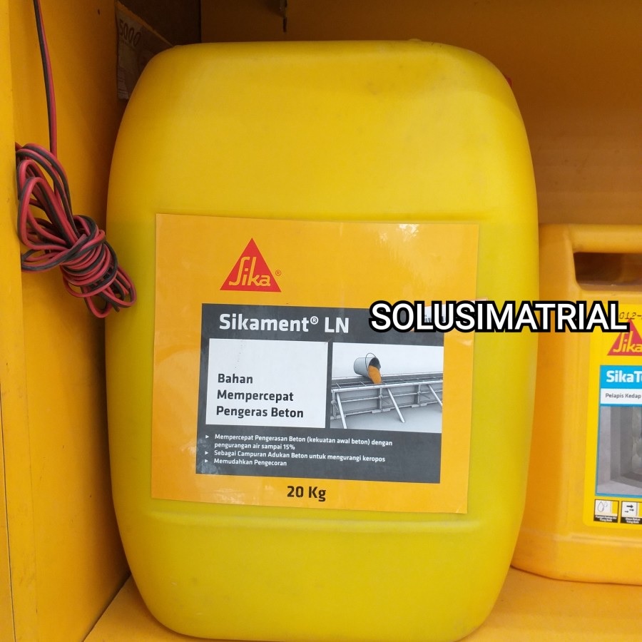 Jual SIKAMENT LN 20KG OBAT BETON / PENGERAS BETON SUPERPLASTICIZER | Shopee Indonesia