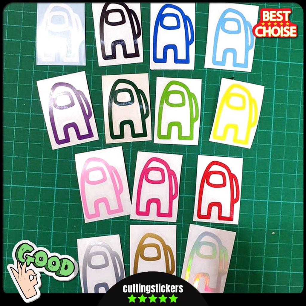 Jual Stiker Sticker Among Us Decal 1An Decal Set 14Pcs | Shopee Indonesia