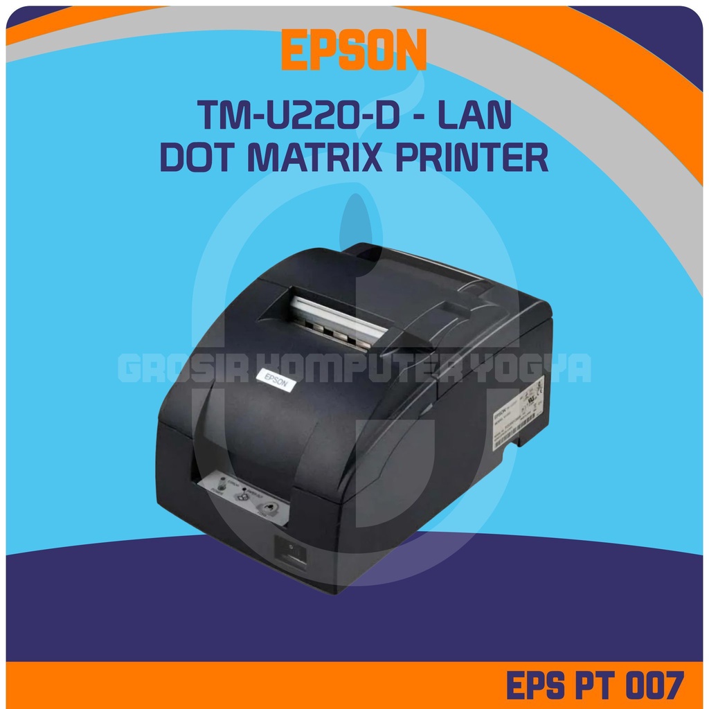 Jual Epson TM-U220-D RJ45 LAN Ethernet Dot Matrix Receipt Printer ...