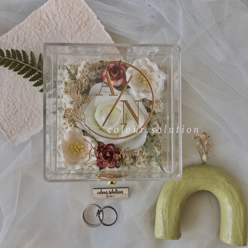 Jual Ring Box Rustic | Ring Box Acrylic | RingBox Akrilik | Shopee ...