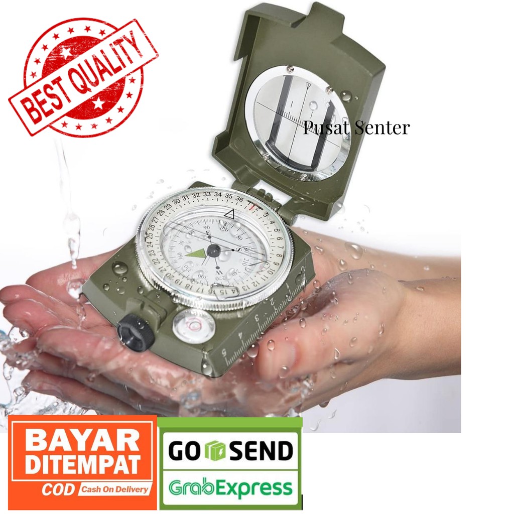 Jual KOMPAS LENSATIC COMPASS PRISMATIC COMPASS KOMPAS MILITER -KOMPAS ...