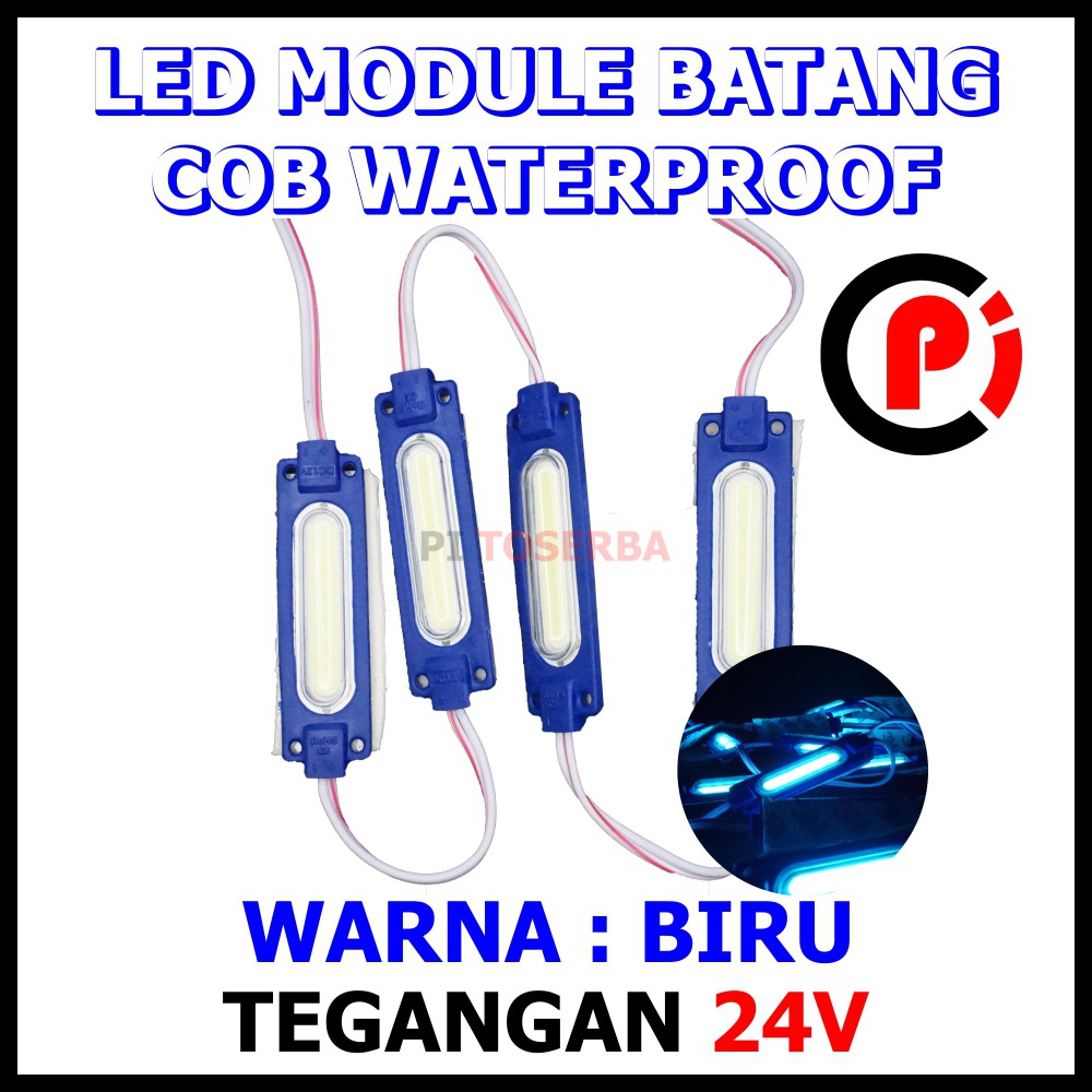 Jual LED Module Modul Batang COB 24 Volt 24V Waterproof Warna Cocok ...