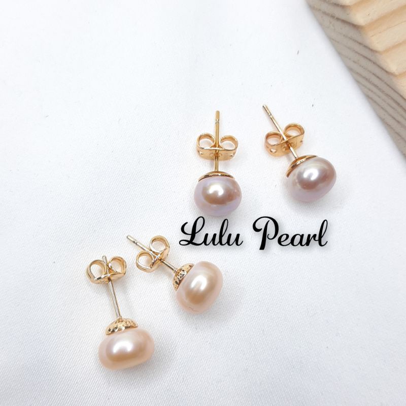 Jual Lulu Pearl - Anting Mutiara Lombok Asli | Giwang Pentul Persit ...