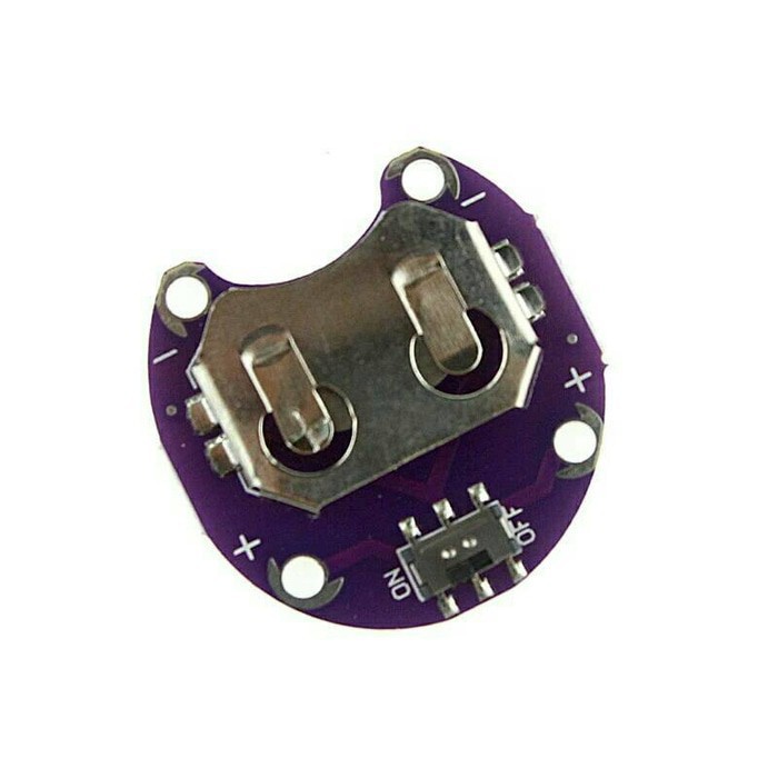 Jual Arduino LilyPad Coin Cell Battery Holder CR2032 Battery Mount ...