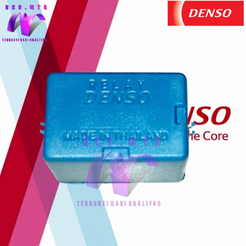 Jual RELAY BIRU/RELAY OMRON/RELAY AC UNIVERSAL 12V 4 KAKI DENSO ...