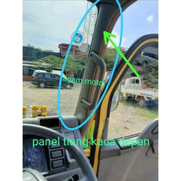 Jual panel tiang kaca bagian dalam canter original mitsubishi | Shopee ...