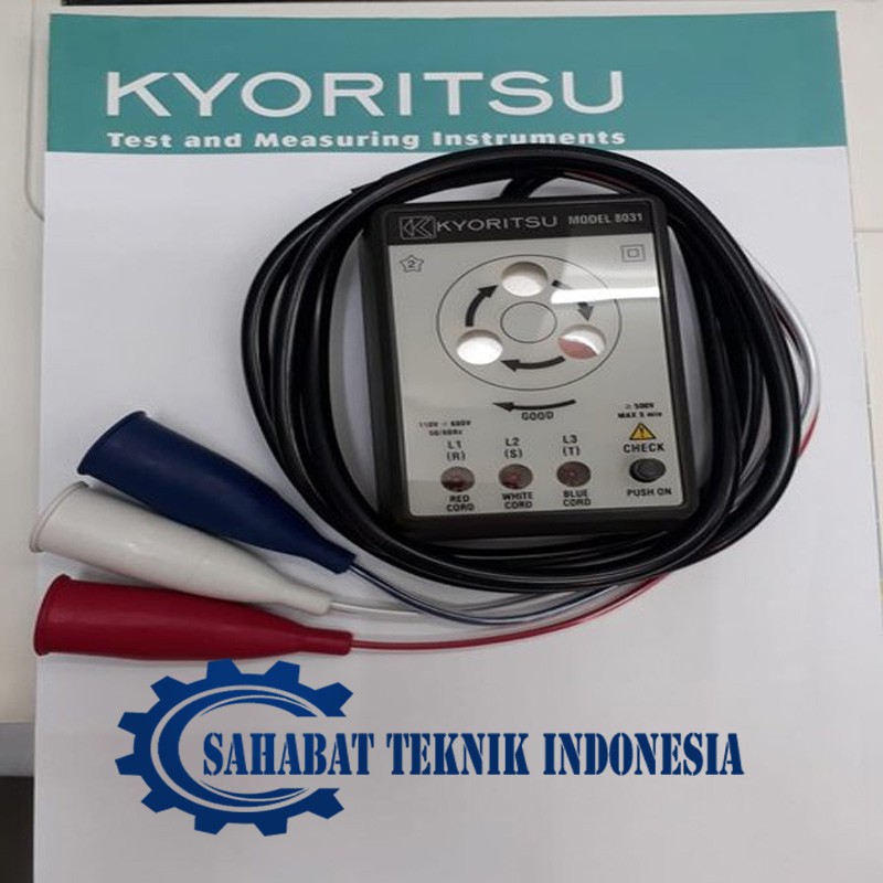 Jual Jual Phase Rotation Tester KYORITSU 8031 | Shopee Indonesia