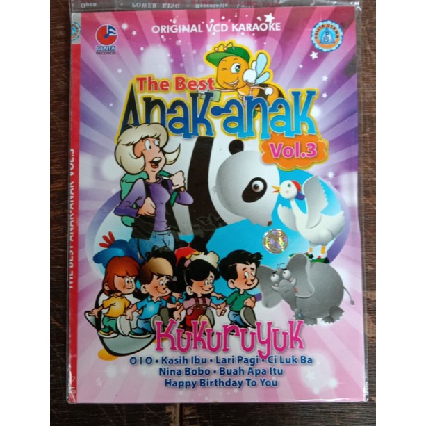 Jual Kaset Vcd Original lagu The best anak-anak vol 3 | Shopee Indonesia