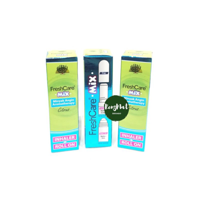 Jual FRESHCARE MIX CITRUS INHALER + ROLL ON | Shopee Indonesia