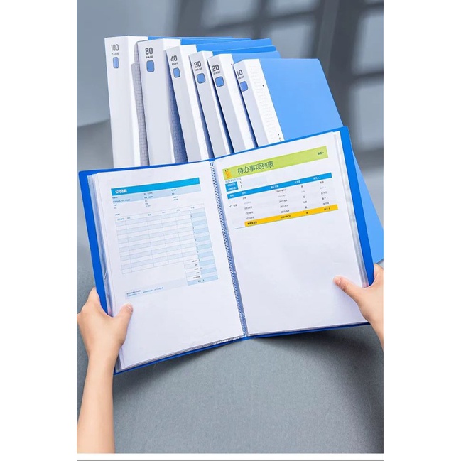 Jual DOKUMEN KEEPER A4 MAP CLEAR HOLDER DISPLAY BOOK | Shopee Indonesia