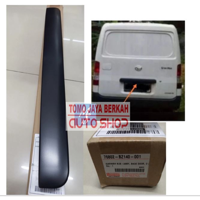 Jual Trunklid Daihatsu Grand Max Pintu Bagasi Buka Samping Original ...