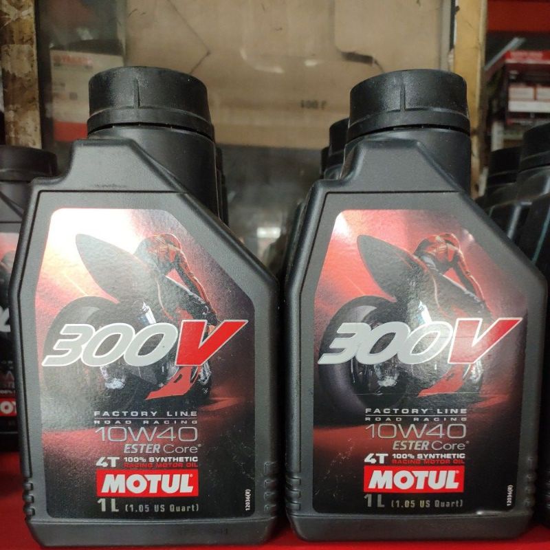 Jual OLI MOTUL 300V 10W 40 ROAD RACING | Shopee Indonesia