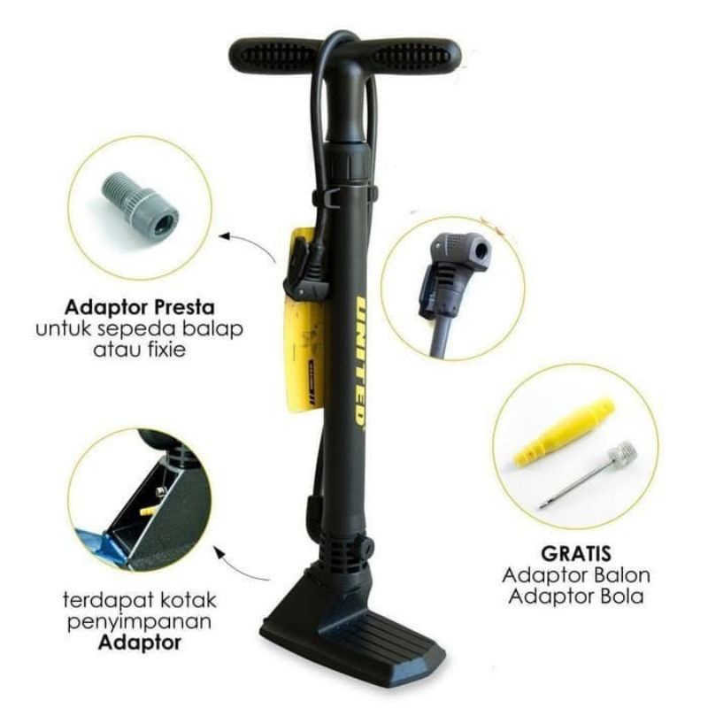 Jual Pompa Pump United Pacific J808 Pacific Tabung pompa sepeda motor ...