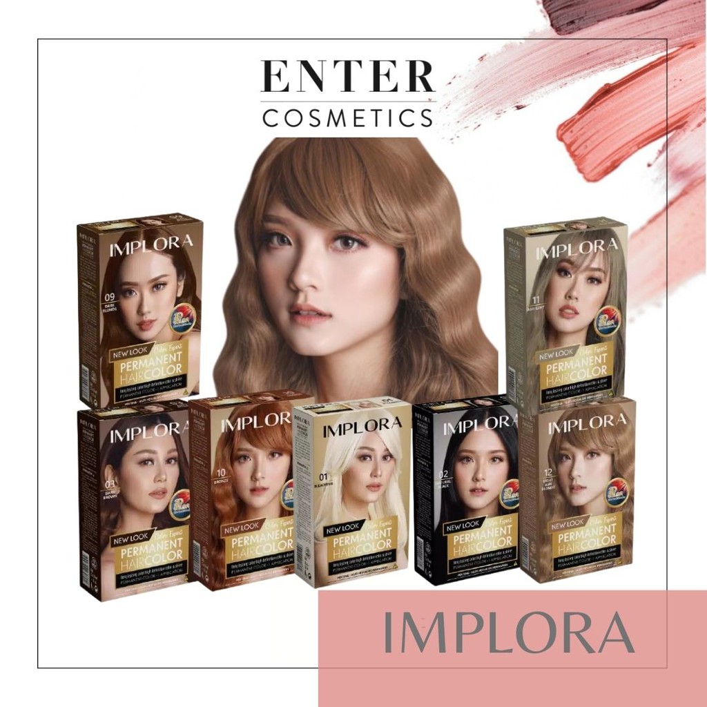 Jual Implora Permanent Hair Color / Implora Hair Color Expert / Cat ...