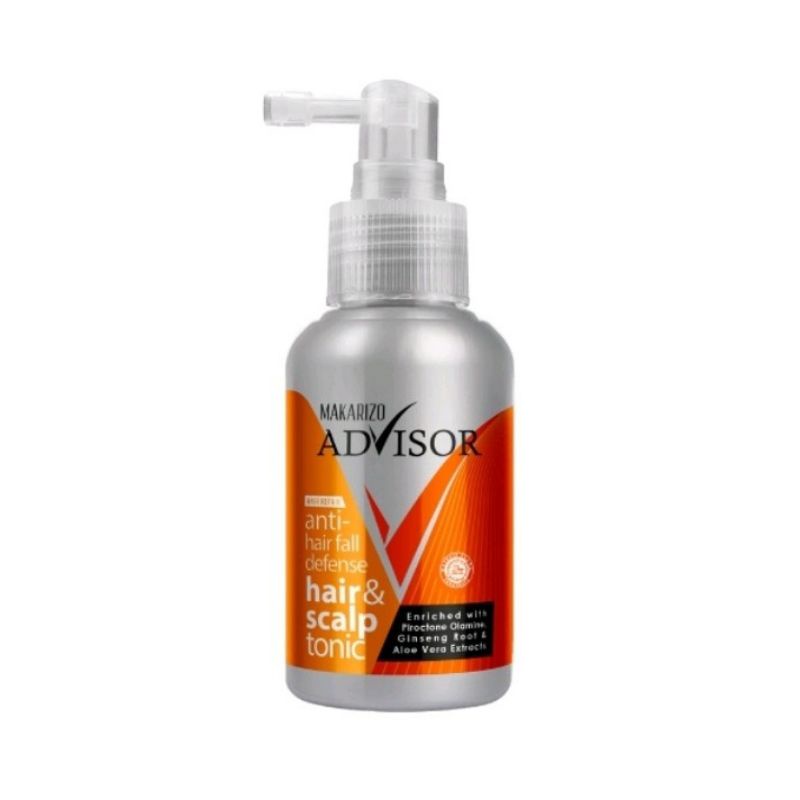 Jual MAKARIZO Advisor Anti - Hair Fall Defense Hair & Scalp Tonic 65ml ...