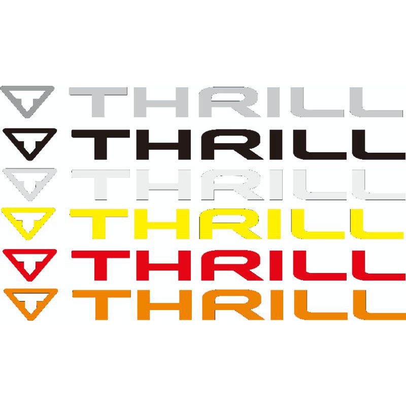 Jual stiker frame thrill 2 pcs | Shopee Indonesia
