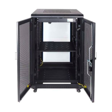 Jual Rack Server 27U 600MM Indorack Standing Close Rack 19'' IR6027G ...
