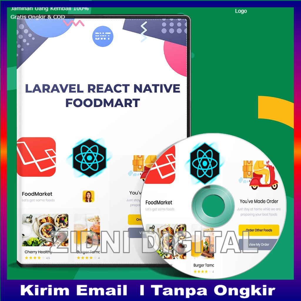 Jual Kelas React Native Laravel Foodmart BWT | Shopee Indonesia