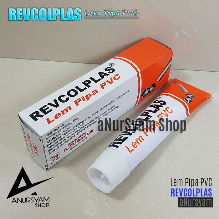 Jual Lem Paralon / Lem Pipa PVC REVCOLPLAS | Shopee Indonesia