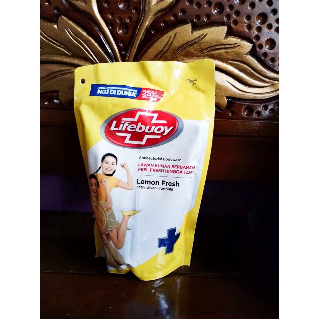 Jual Lifebuoy 400ml refill (Lemon Fresh/Kuning) | Shopee Indonesia