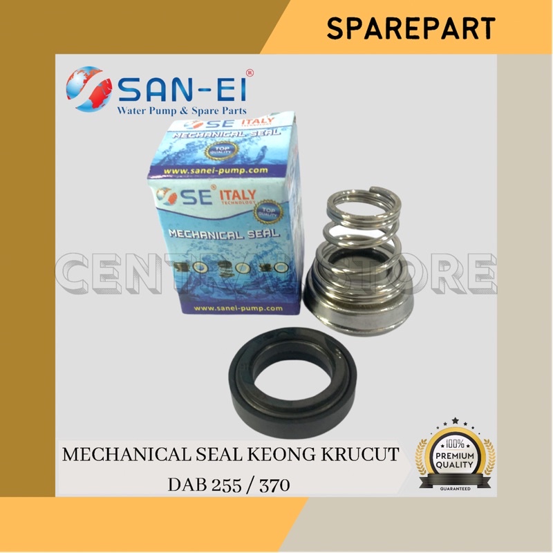 Jual MECHANICAL SEAL DAB 255 / 370 KEONG KRUCUT SIL MEKANIK - SAN-EI / SPAREPART POMPA AIR ...