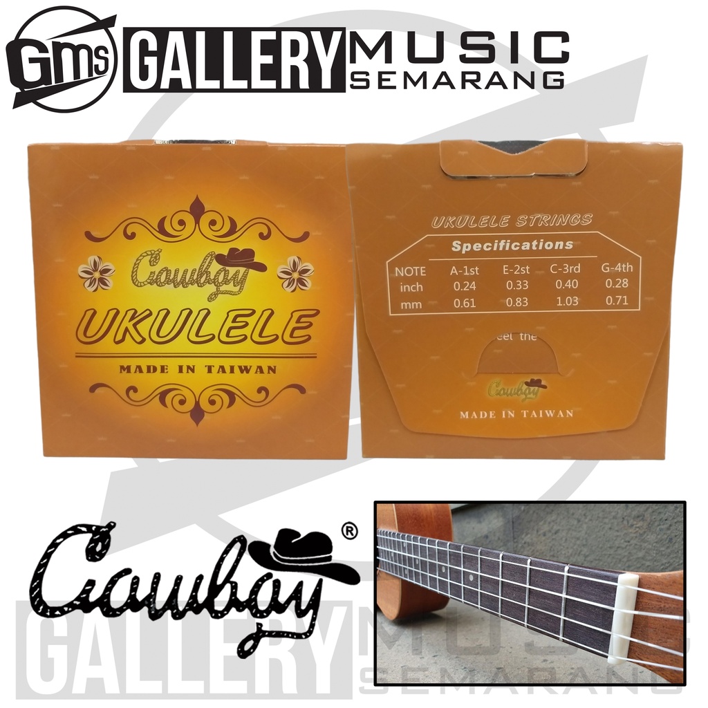 Jual ORIGINAL!!! Senar Ukulele Merk Cowboy Senar Ukulele Original Senar ...