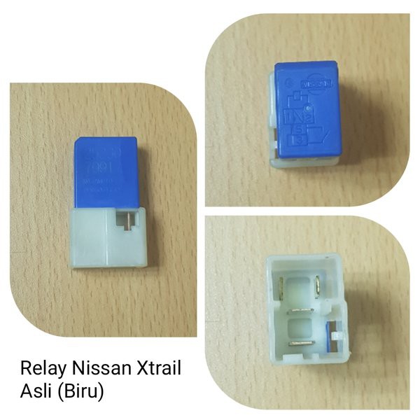 Jual Relay Biru Kaki 4 Warna Biru Nissan Xtrail Serena Murah | Shopee ...
