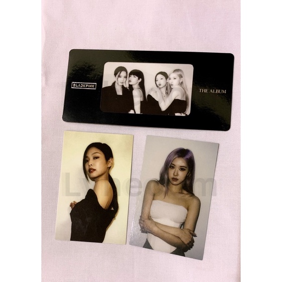Jual Rose Photocard dan Mounted Blackpink The Album | Shopee Indonesia