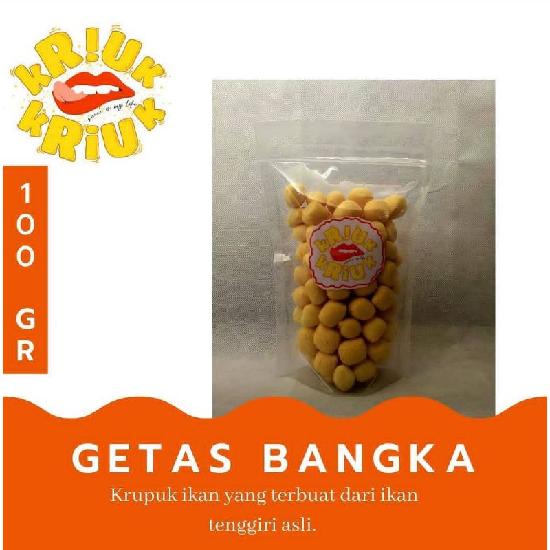 Jual GETAS BANGKA "KRIUKRIUK" 100GR | Shopee Indonesia