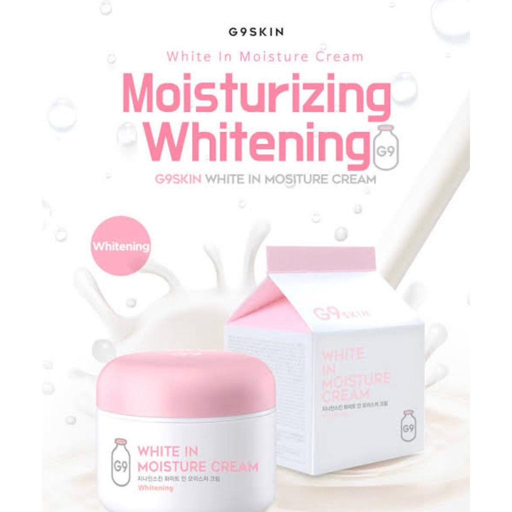 Jual G9 SKIN White In Moisture Cream | Shopee Indonesia