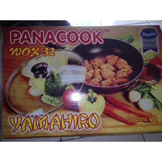 Jual YAMAHIRO PANACOOK WOK (PAN TEFLON) | Shopee Indonesia