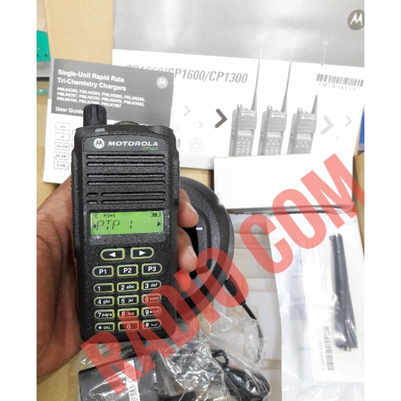 Jual HT MOTOROLA CP 1660 UHF 403 MHZ ORIGINAL MURAH / RADIO HT MOTOROLA ...