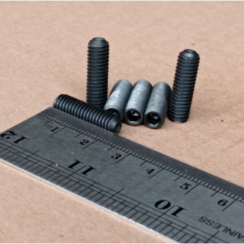 Jual BAUT L TANAM M6X20 BAJA HITAM / BAUT L TANAM M6 X 20 HITAM SOCKET ...