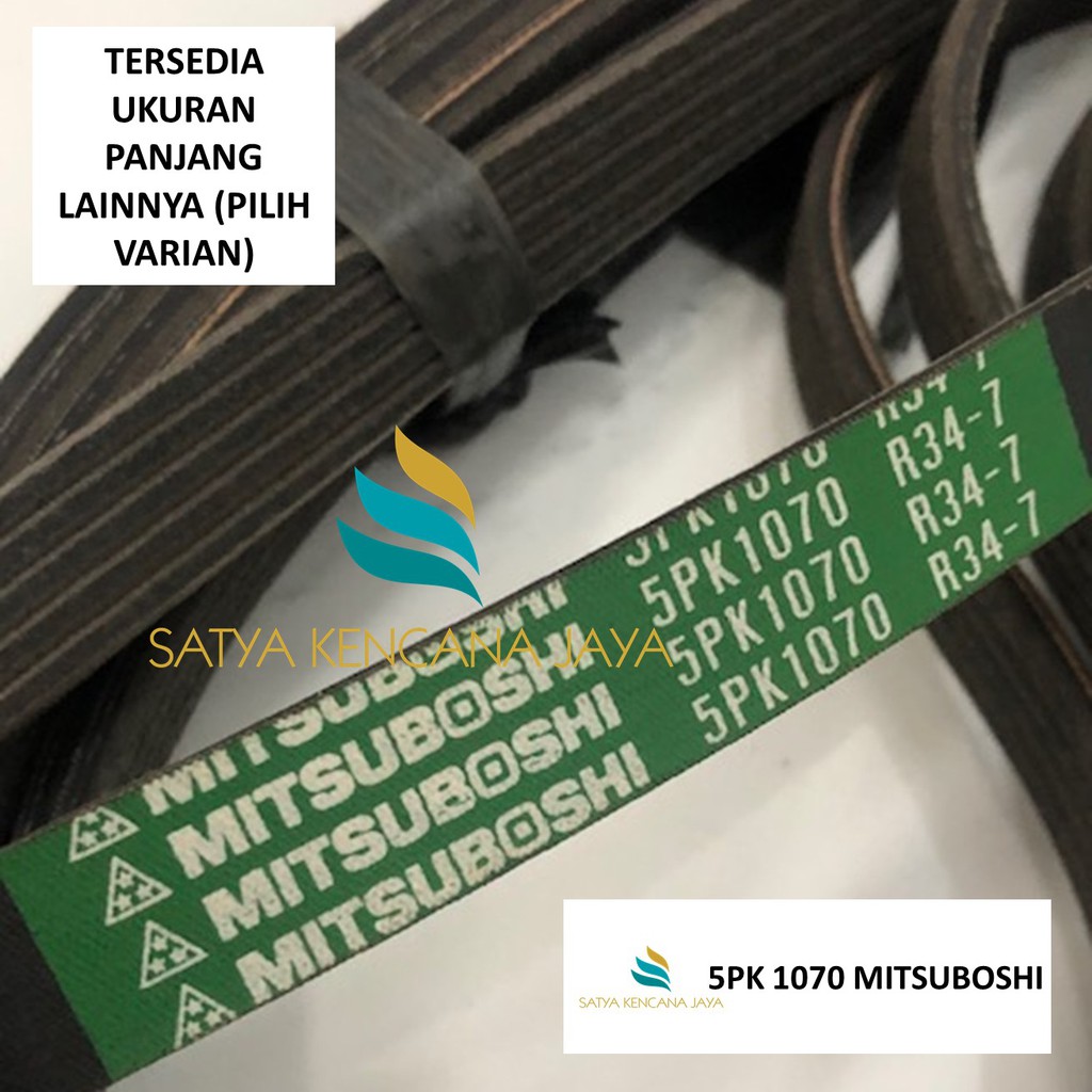 Jual V-BELT 5PK 970 / 5PK 1070 / 5PK 1100 / 5PK 1120 / 5PK 1640 ...