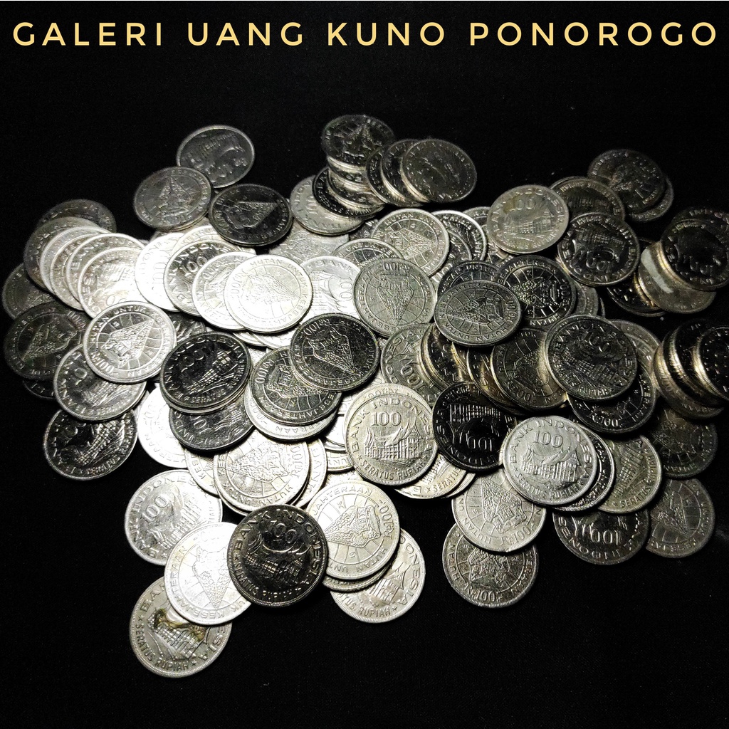 Jual uang kuno koin 100 rupiah wayang tahun 1978 bahan mahar | Shopee ...