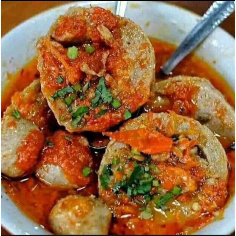 Jual bakso isi daging cincang mercon | Shopee Indonesia