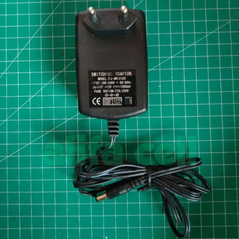 Jual adaptor 12v 1A real power supply 12v 1A | Shopee Indonesia