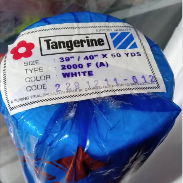 Jual Kain kapas tangerine 2000F ( A ) per meter | Shopee Indonesia