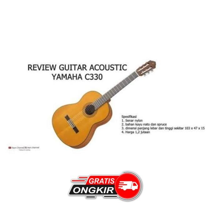 Jual Aysharaid Gratis Ongkir - Gitar Akustik Yamaha C330 Acoustic ...