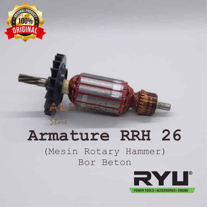 Jual Armature Sparepart Mesin Bor Rotary Hammer Bor RYU RR26 | Shopee ...
