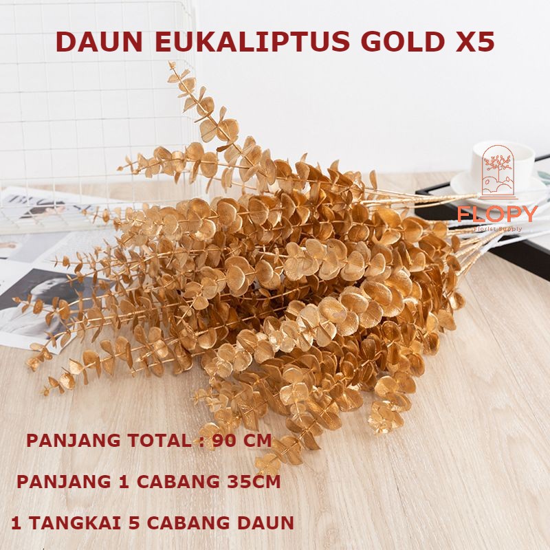 Jual Daun Lotus Gold X3 / Lotus Love / Daun Merak X5 / Daun Eukaliptus ...
