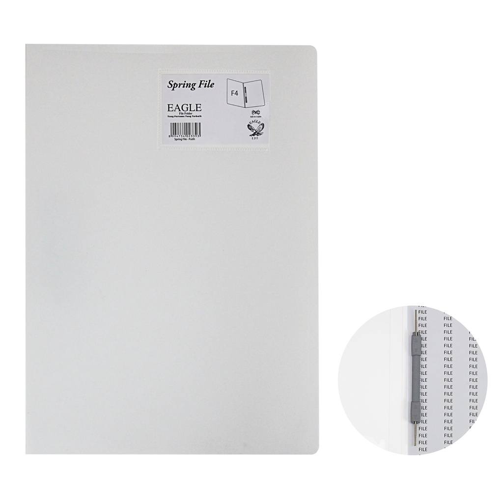 Jual Map Spring Eagle Files Spring File Map Plastik Snelhecter F4 ...