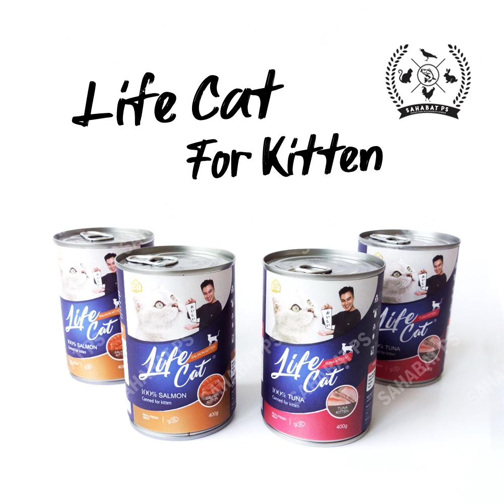 Jual LIFE CAT KALENG KITTEN 400gr | Shopee Indonesia