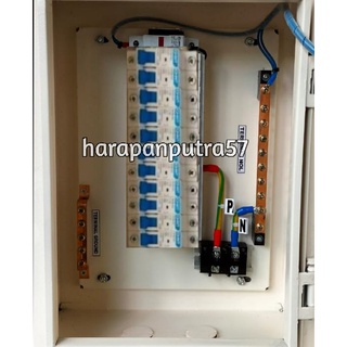 Jual Panel instalasi listrik 1 phase 12group mcb pembagi chint | Shopee ...