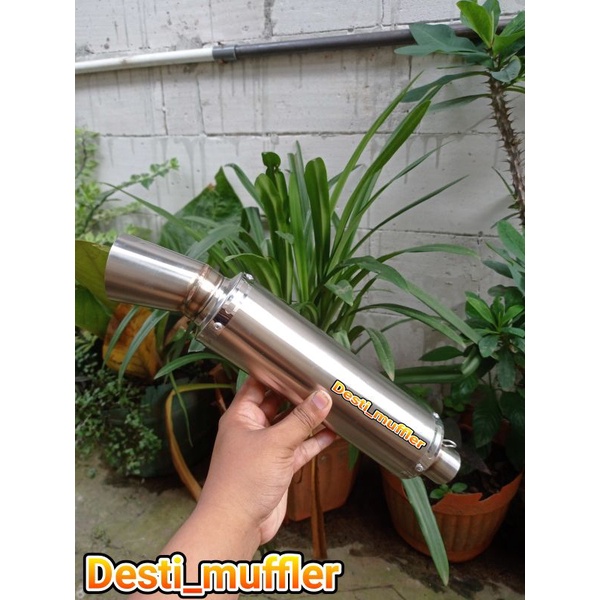 Jual Silincer knalpot bulet polos model corong nlet 38/ inlet 51/inlet ...