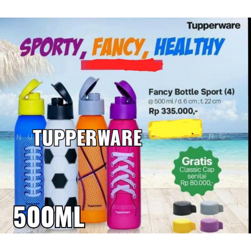 Jual termurah!! tupperware fancy botol sport 500 ml (1 pcs) | Shopee ...