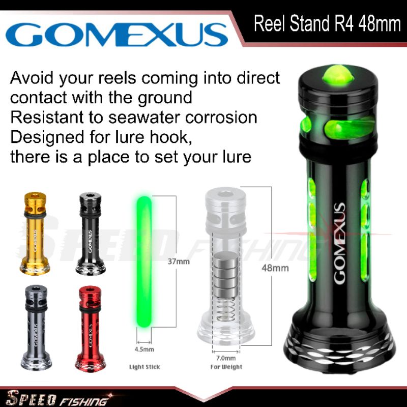 Jual Reel Stand Gomexus R4 48mm | Shopee Indonesia