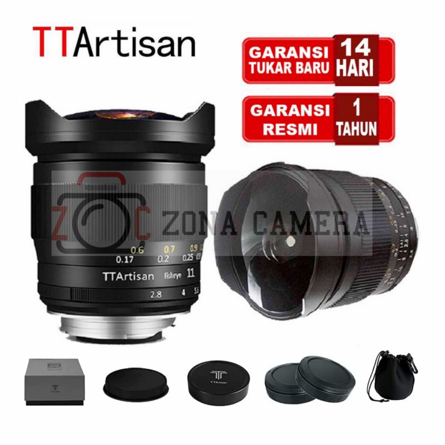 Jual TTartisans Lensa 11mm F2.8 Sony E-mount Full Frame 11 mm E Mount ...
