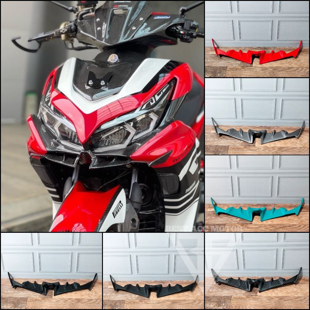 Jual WINGLET AEROX NEW 155 CONNECTED 2021 2022 MODEL H2R | Shopee Indonesia