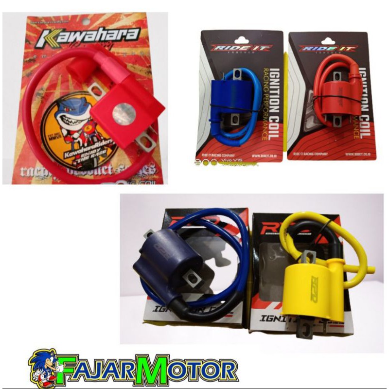 Jual COIL KOIL RACING UNIVERSAL KAWAHARA RIDEIT TK EXCEL RPD | Shopee ...